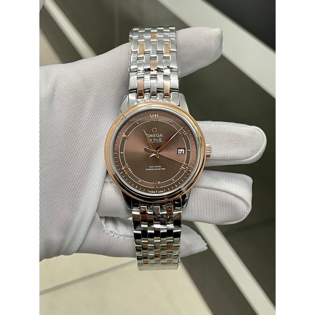 Đồng Hồ nam Omega Deville 40mm máy cơ Cal 8510 39 chân kính, 28800vph ...