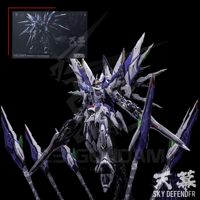 MÔ HÌNH Einta-Industries 1/72 Npcm-017 Level-Ultimate Sky Defender ...