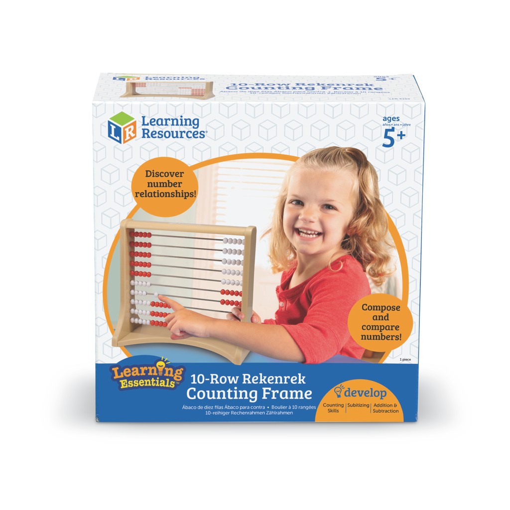 [Hàng nhâp khẩu Mỹ] 10-Row Rekenrek Counting Frame | Shopee Việt Nam