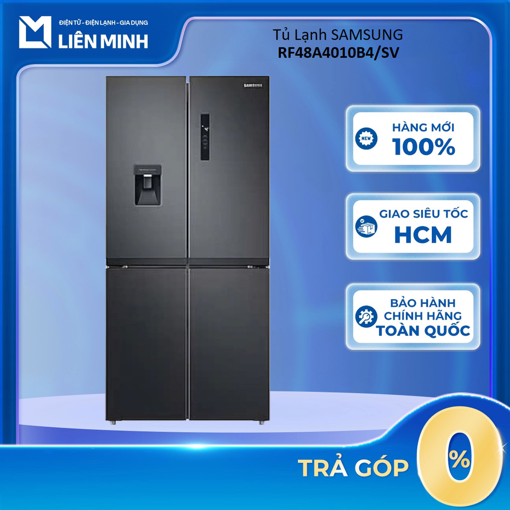 RF48A4010B4/SV - Tủ Lạnh Samsung Inverter 488 Lít Multi Door ...
