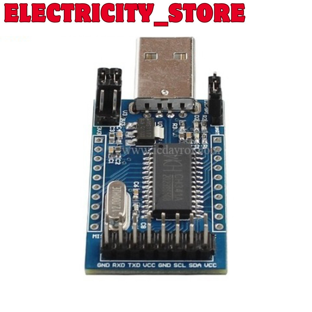 Mạch CH341A USB to UART IIC SPI TTL ISP EPP/MEM | Shopee Việt Nam