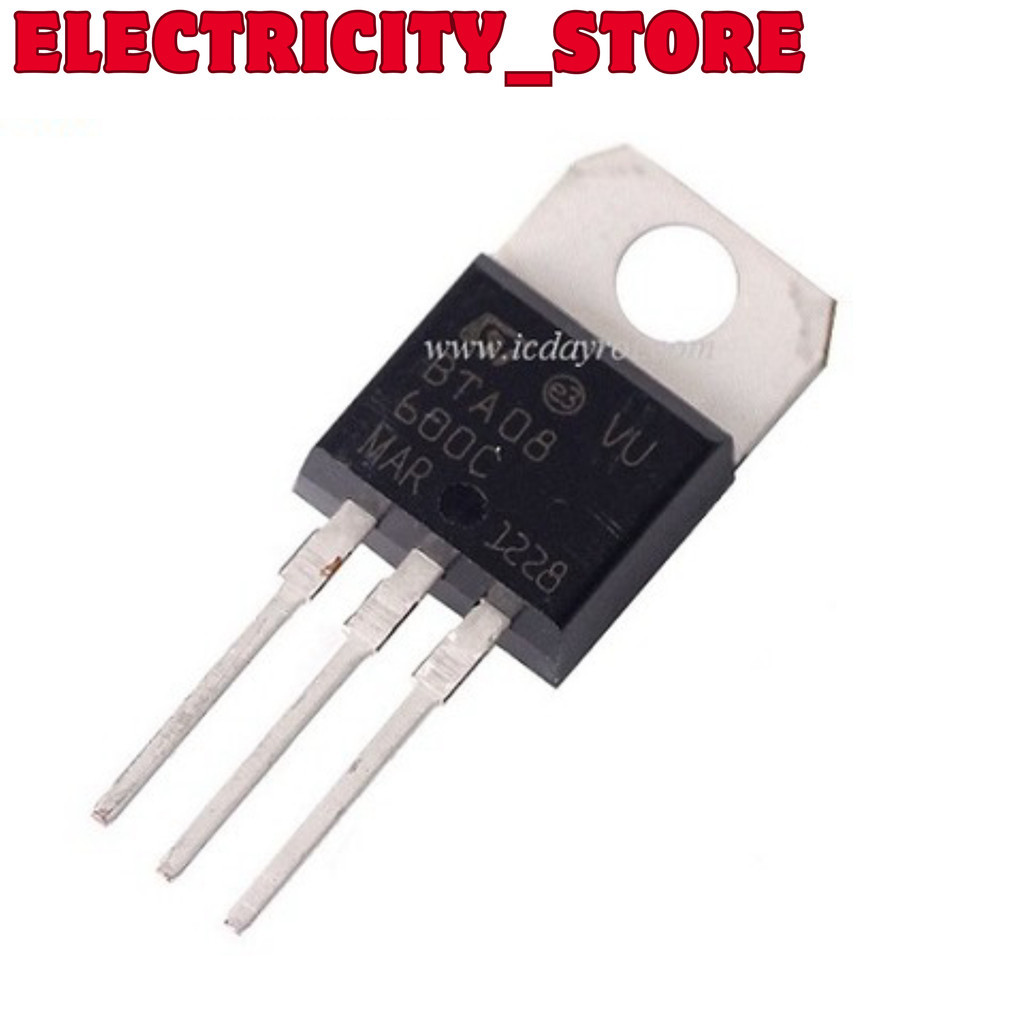 BTA08-600C TRIAC 8A 600V TO220 | Shopee Việt Nam