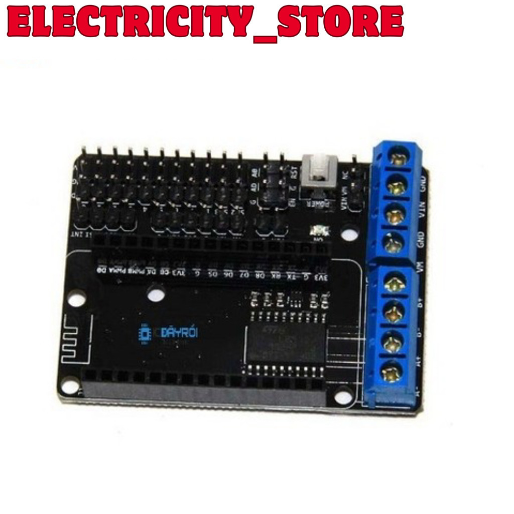 Đế ra chân ESP8266 NodeMCU lua + Motor driver L293D | Shopee Việt Nam