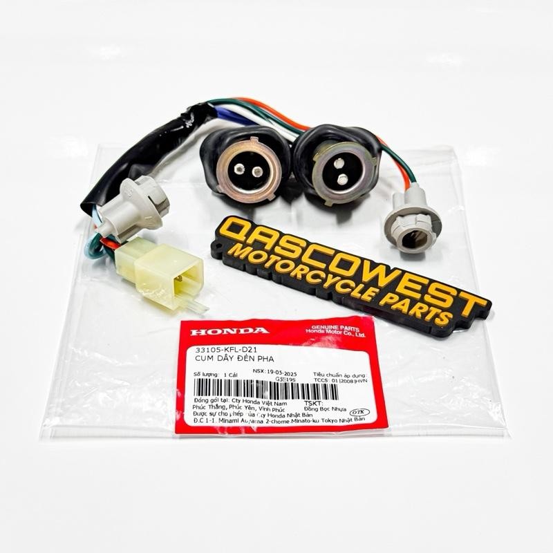 Cụm dây điện đèn pha HONDA Wave Alpha / ALPHA + _(33105-KFL-D21).A150 ...
