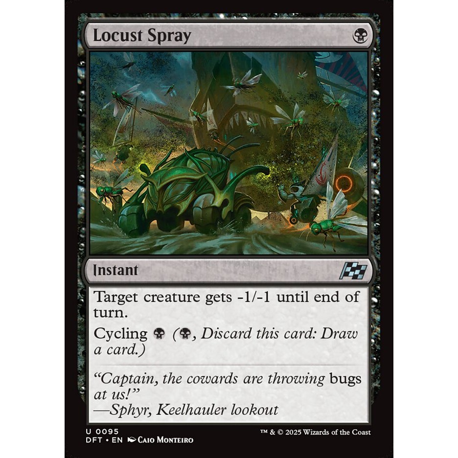 Locust Spray - uncommon - normal - DFT - (Uncom, Common) - Magic The ...