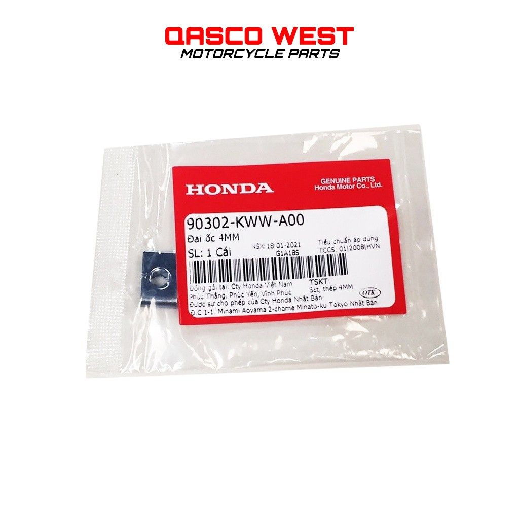 Đai ốc HONDA nhiều dòng xe 4mm _(90302-KWW-A00).H909 | Shopee Việt Nam