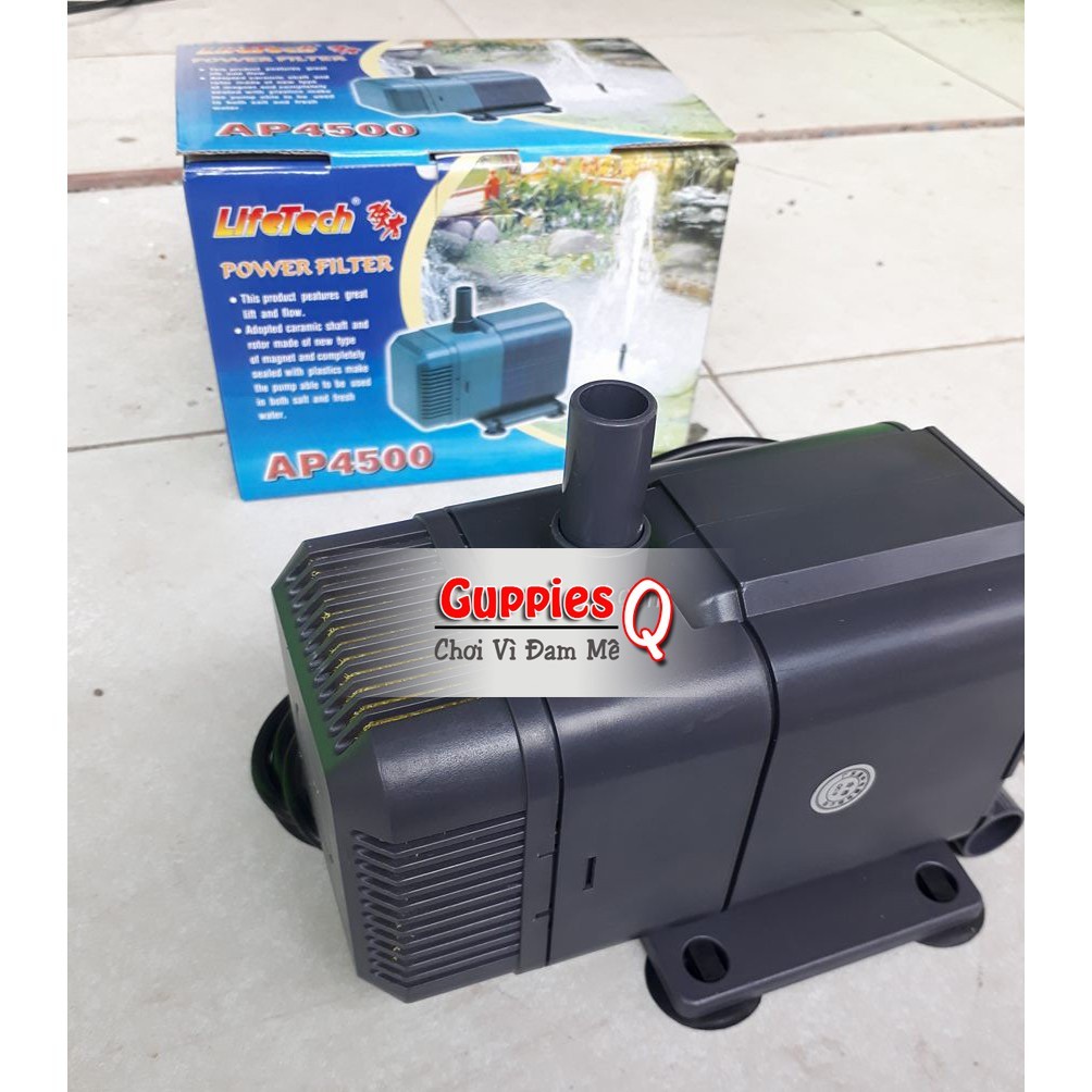 Máy bơm Hồ Cá Lifetech AP 4500 50w Bơm Hồ Non Bộ AP4500 Bơm hồ cá cảnh ...
