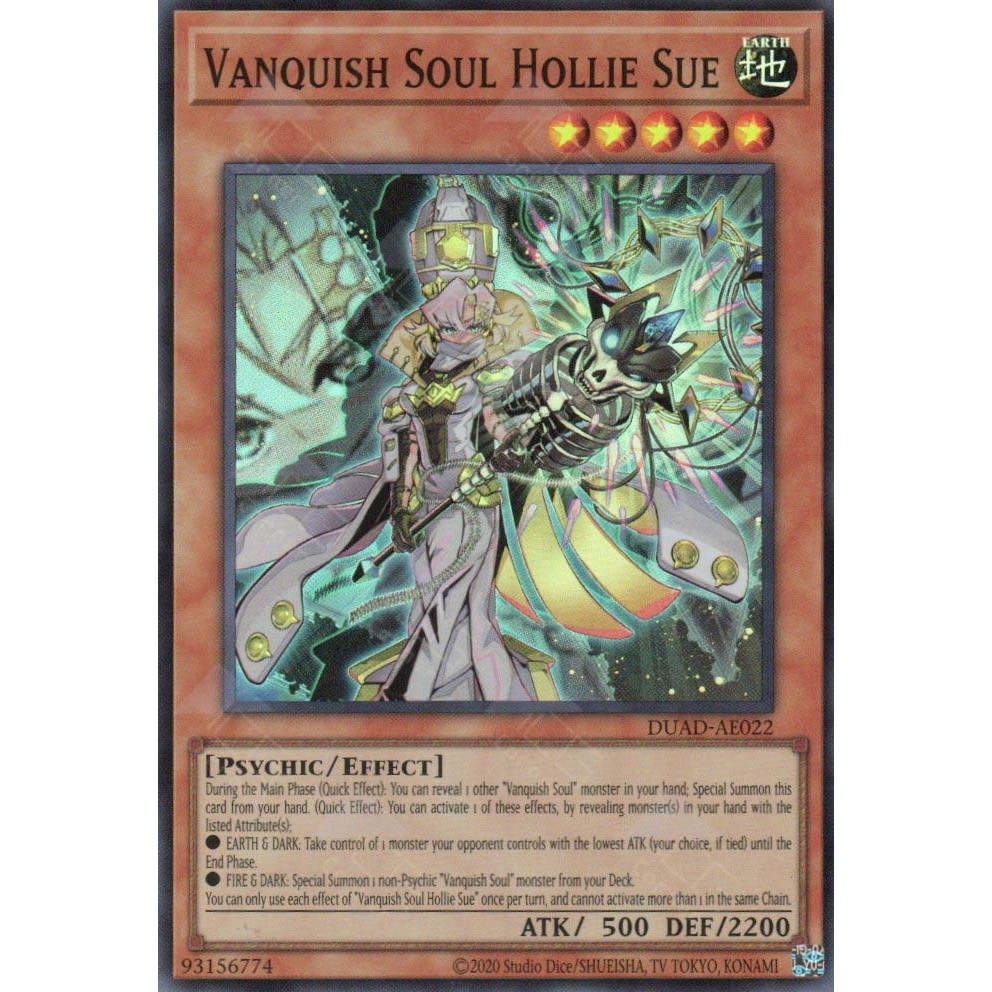 [ Bài Yugioh Chính Hãng ] DUAD-AE022 Vanquish Soul Hollie Sue - Super ...