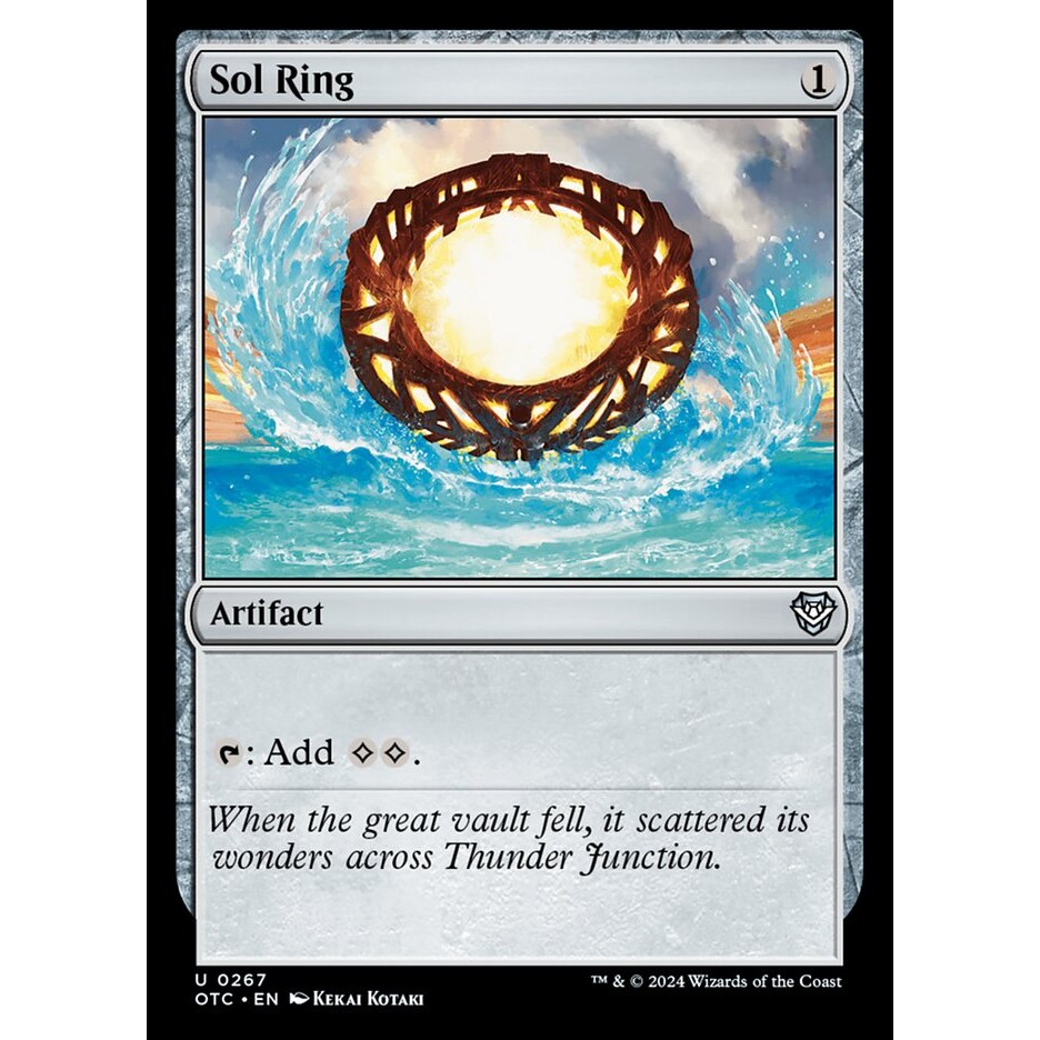 Sol Ring - uncommon - normal - OTC - 267 - (Uncom, Common) - Magic The ...