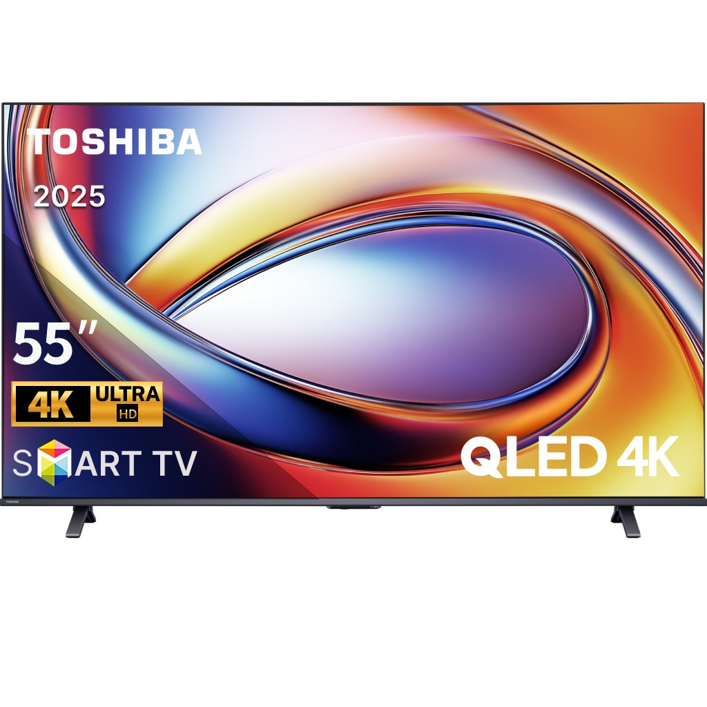 [Mới 2025] Smart Tivi QLED Toshiba AI 4K 55 inch 55M450RP | Shopee Việt Nam