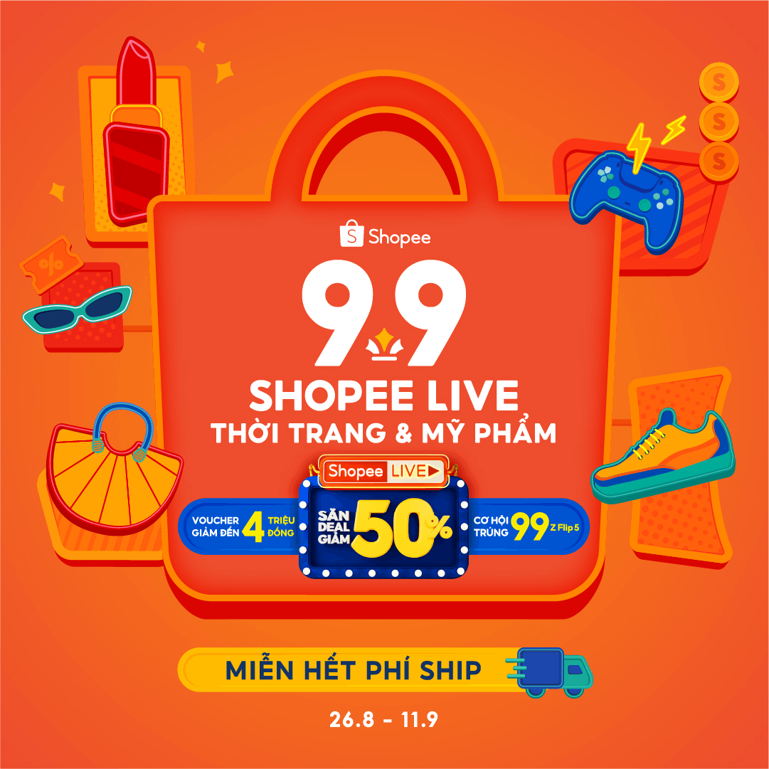 Shopee Cảm Ơn | Sale 9.9 Shopee Live | Shopee Việt Nam