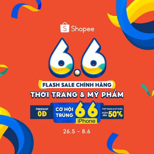 Shopee Cảm Ơn | 6.6 Flash Sale Chính Hãng | Shopee Việt Nam