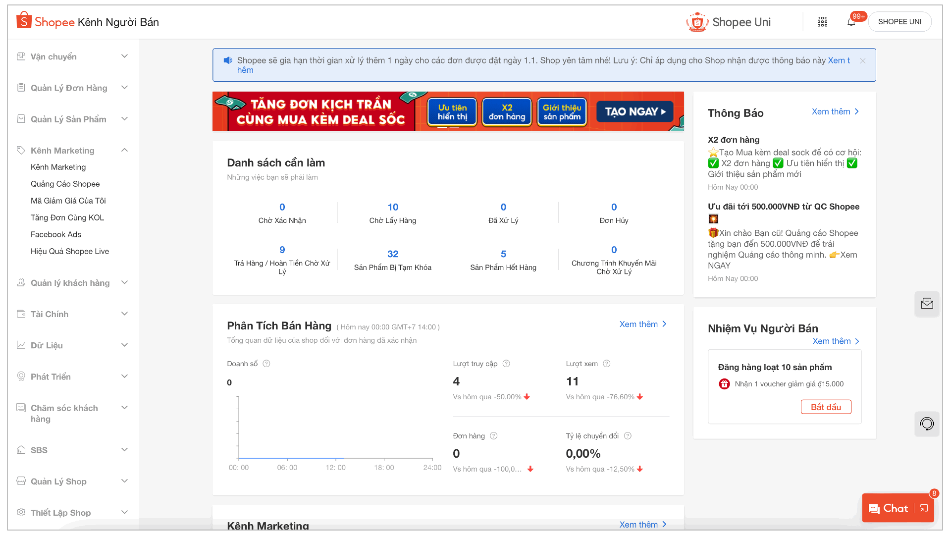 Cách tạo Ưu đãi Follower trên Shopee | Học viện Shopee - Shopee Uni Vietnam
