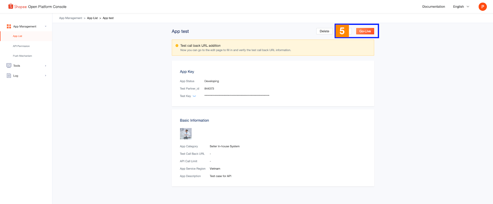 Hướng Dẫn Đăng Ký Tài Khoản Open API | Học viện Shopee - Shopee Uni Vietnam