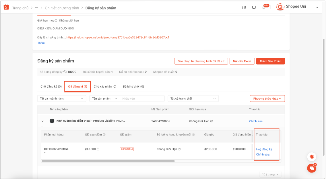 Hướng dẫn Sao Chép Chương Trình đã Đề Cử cho Chương Trình Shopee | Học ...