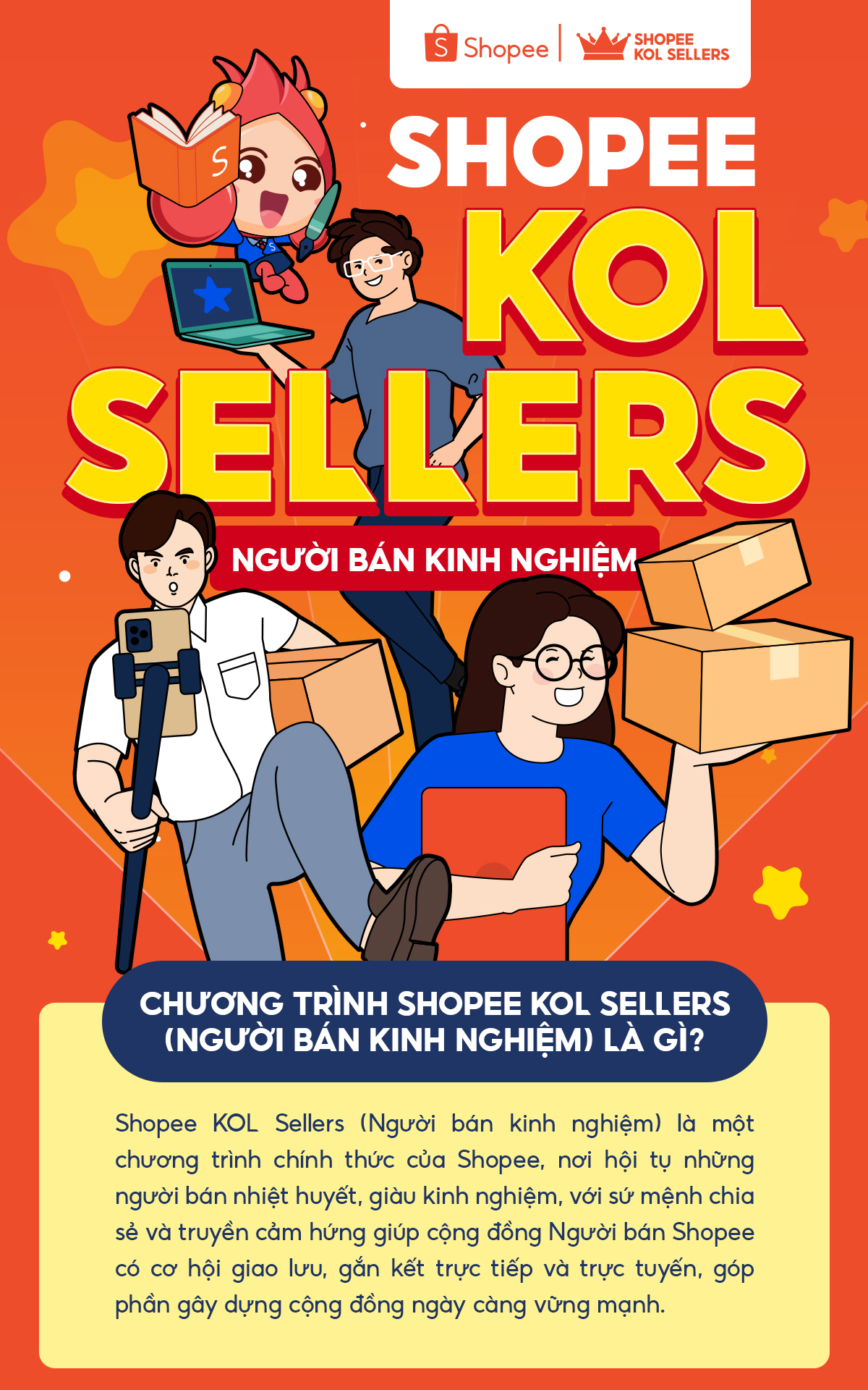 SHOPEE KOL SELLERS Người bán kinh nghiệm | Học viện Shopee - Shopee Uni Vietnam