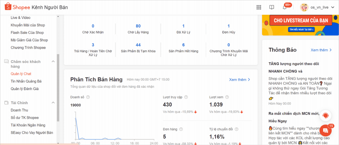 Cách Quản lý Cài đặt Shopee Chat | Shopee Uni Việt Nam