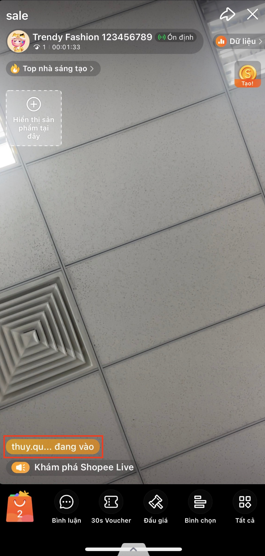 Hướng dẫn sử dụng tính năng Thông Báo Livestream | Học viện Shopee ...