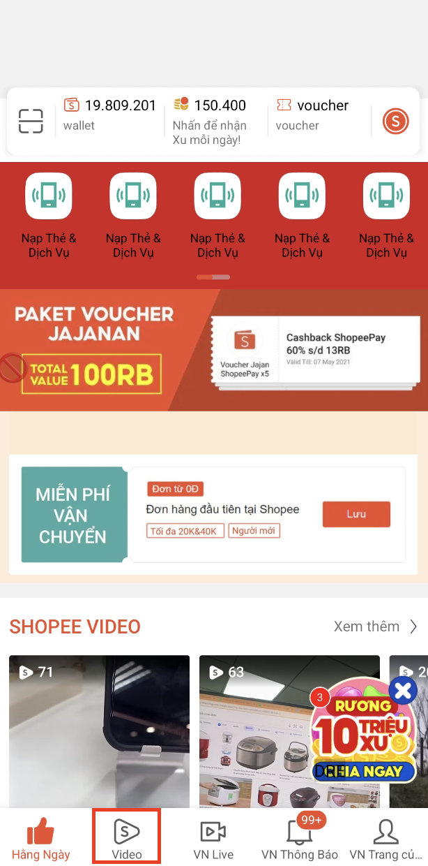 Tính năng Đồng bộ Video từ nền tảng khác lên Shopee Video | Học viện ...