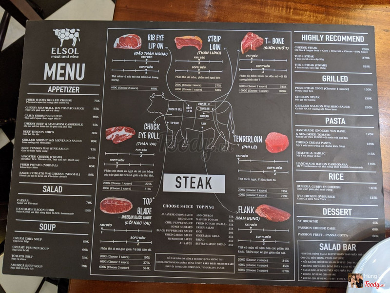 El Sol - Meat & Wine - Võ Thị Sáu ở Quận 3, TP. HCM | Bình luận - Ngon ...