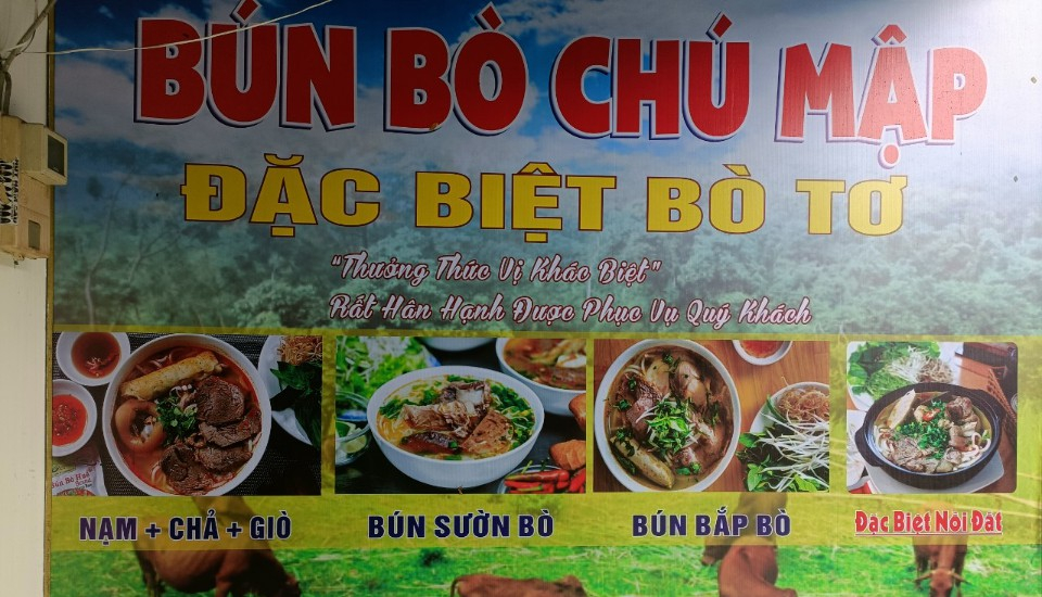 Bún Bò Chú Mập - Bún Bò Có Đuôi Bò & Sườn Bò - Nguyễn Thị Búp ở Quận 12 ...
