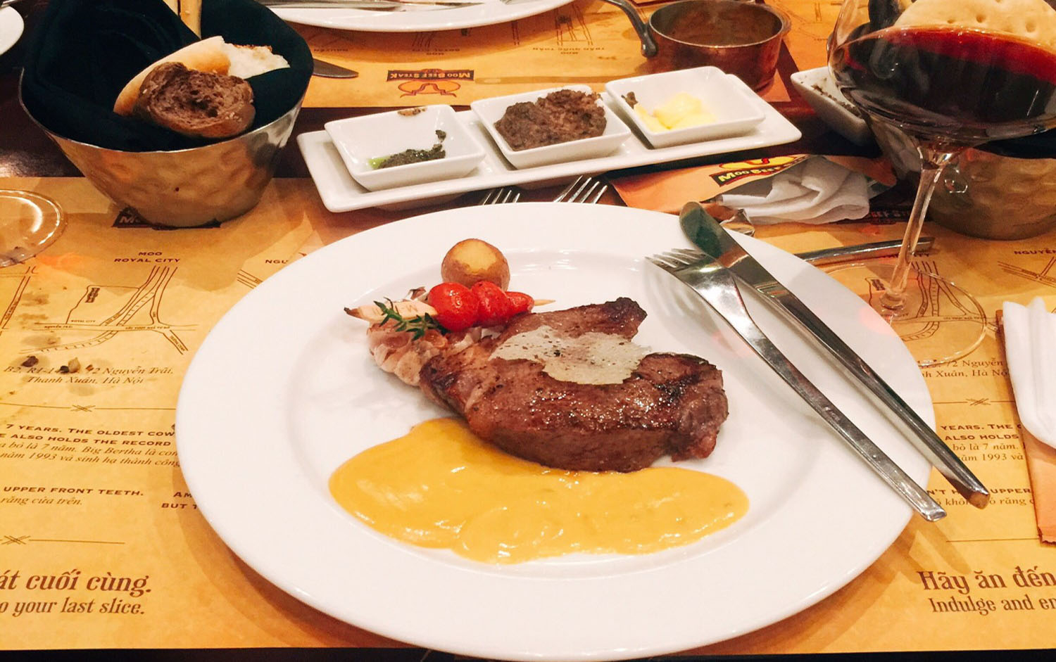 Moo Beef Steak I - Các món ngon từ miền Tây nước Mỹ ở Quận Cầu Giấy, Hà ...
