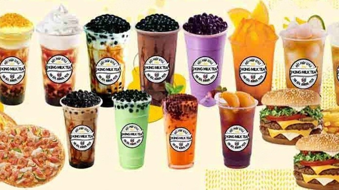KING MILK TEA - TRÀ SỮA, BURGER & PIZZA - Trịnh Đình Trọng ở Quận Tân Phú, TP. HCM | Video ...