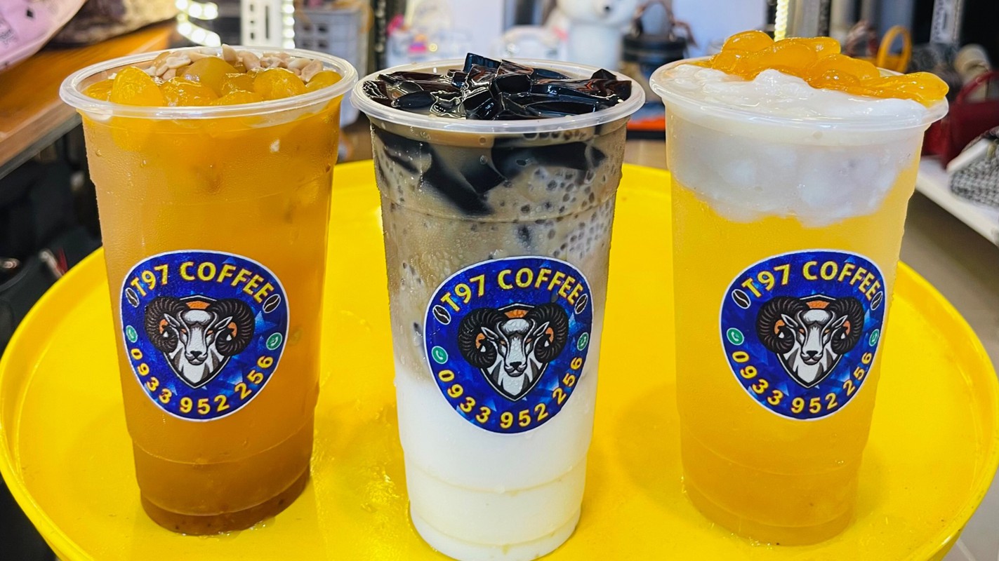 T97 Coffee - Cafe Sữa Tươi Sương Sáo & Trà Mãng Cầu - Nguyễn Ái Quốc ở ...