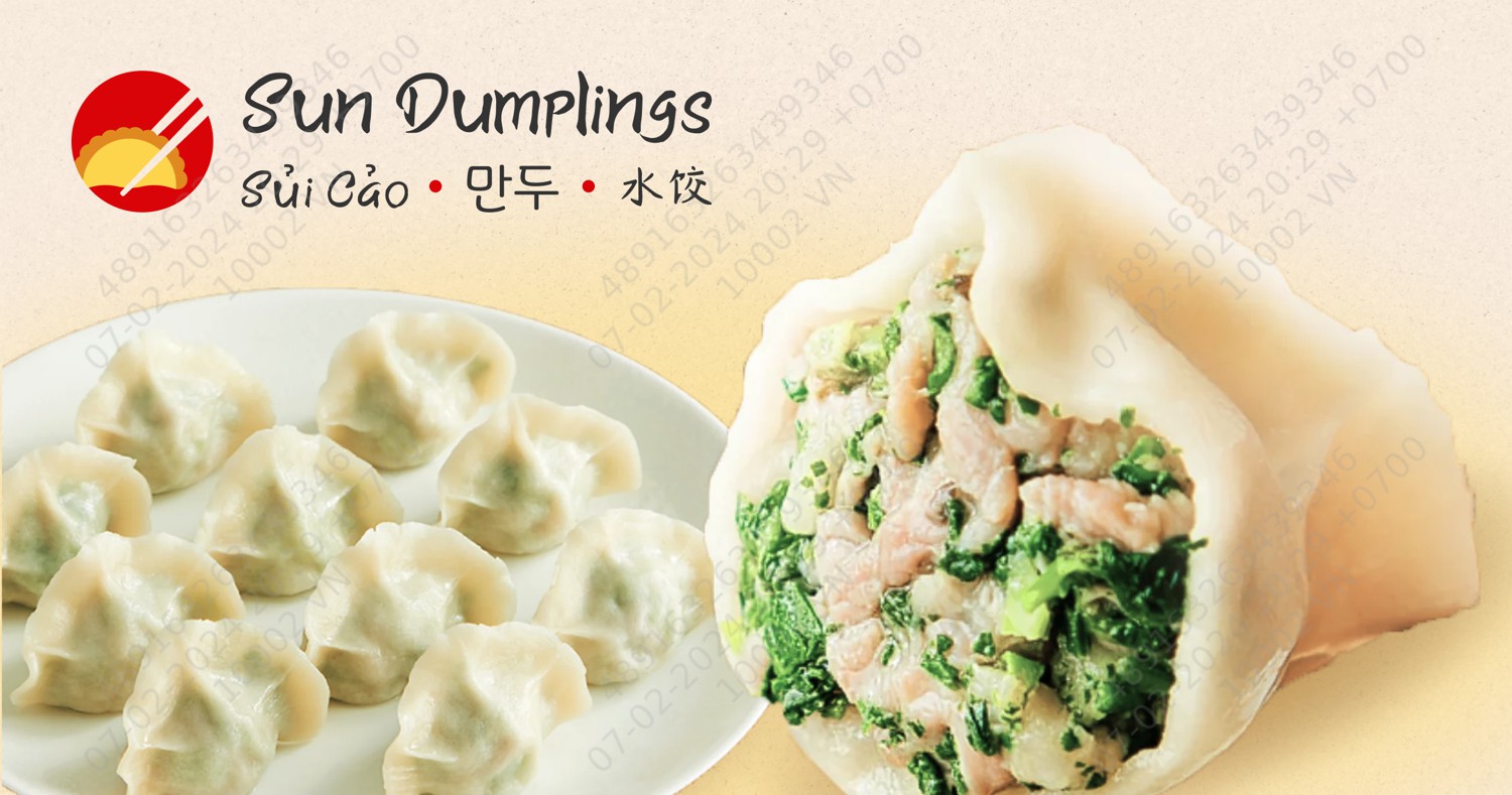 Sun Dumplings - Sủi Cảo - 만두 - 水饺 - Vinhomes Tân Cảng ở Quận Bình Thạnh ...