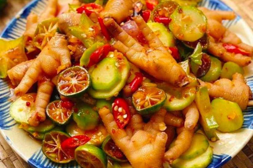 Bánh Mì Muối Ớt & Chân Gà Sốt Thái - Satofood - Trung Liệt ở Quận Đống ...