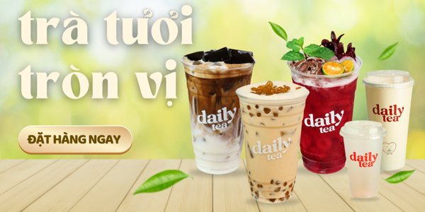 Trà Daily Tea - Trà Sữa Pha Máy & Trà Tươi Mát - Lê Quang Định ở Quận ...