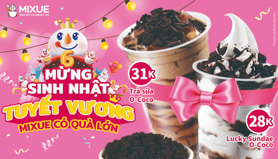 Trà sữa Mixue - Vincom Megamall Thảo Điền ở Tp. Thủ Đức, TP. HCM | Foody.vn