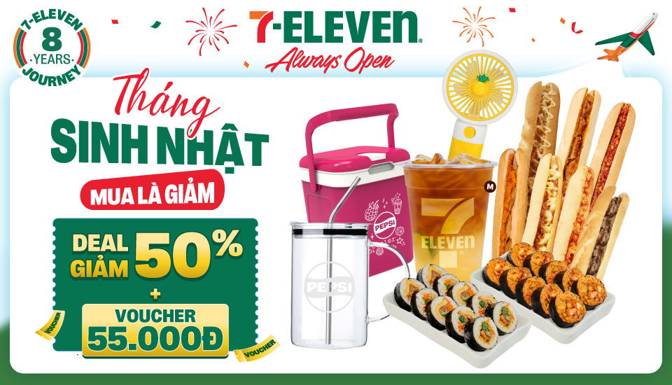 7-Eleven - Cửa Hàng Tiện Lợi - The Lancaster ở Quận 1, TP. HCM | Menu Thực đơn & Giá cả | 7 ...